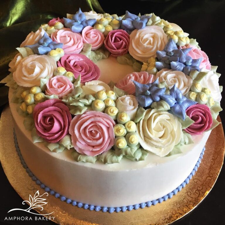 A-188 GRAPES AND ROSES — Amphora Bakery