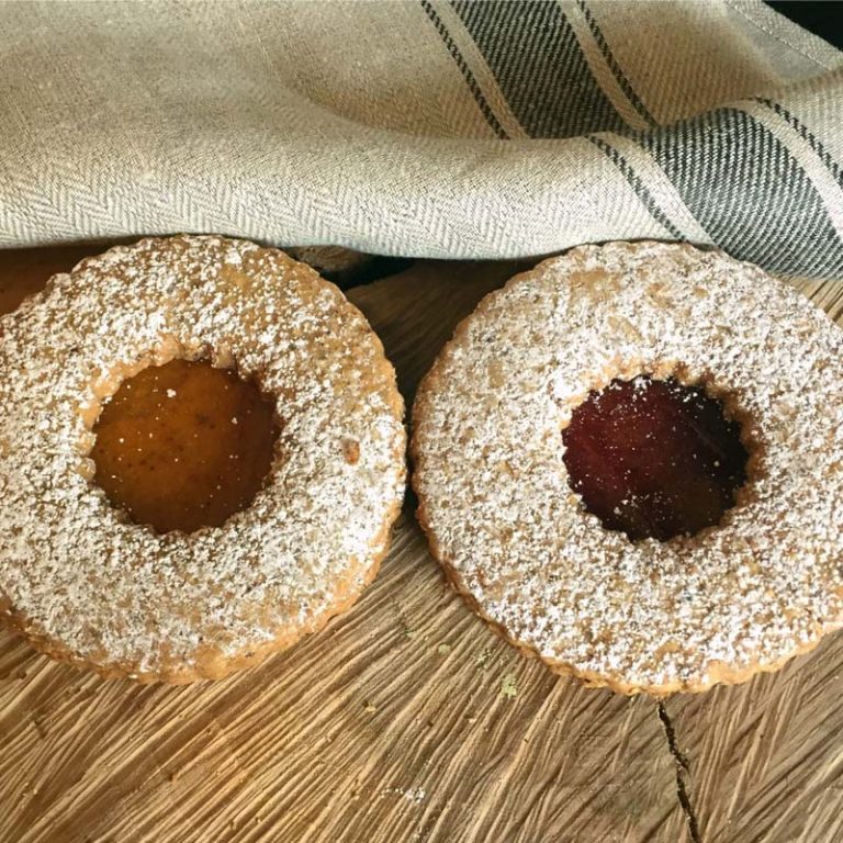 LINZER COOKIES — Amphora Bakery