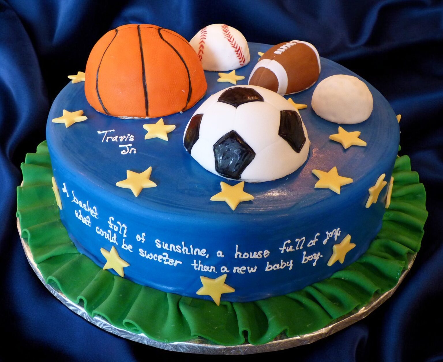 C-71 SPORTS BALL CAKE — Amphora Bakery