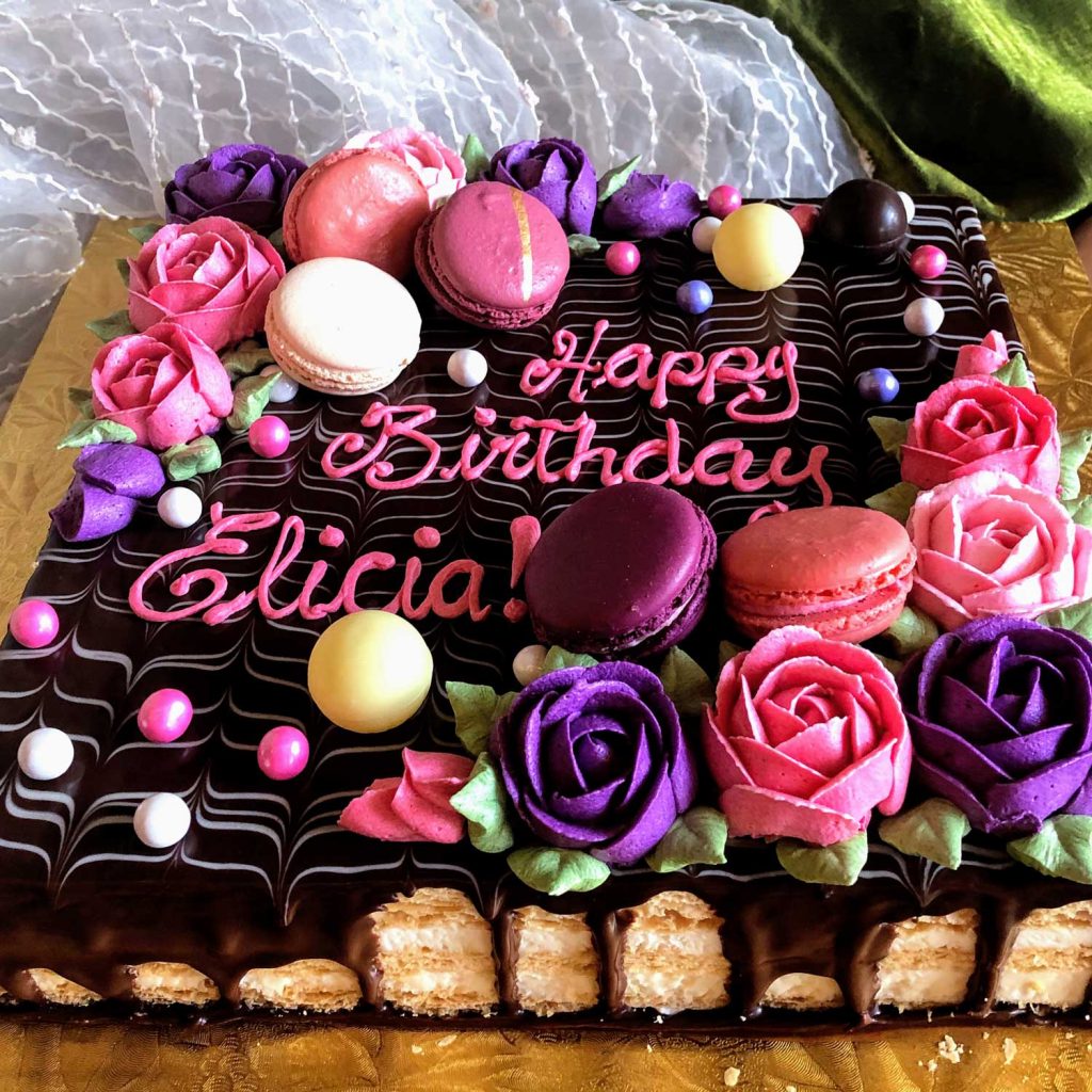 A-175 CHERRY BLOSSOM CAKE — Amphora Bakery