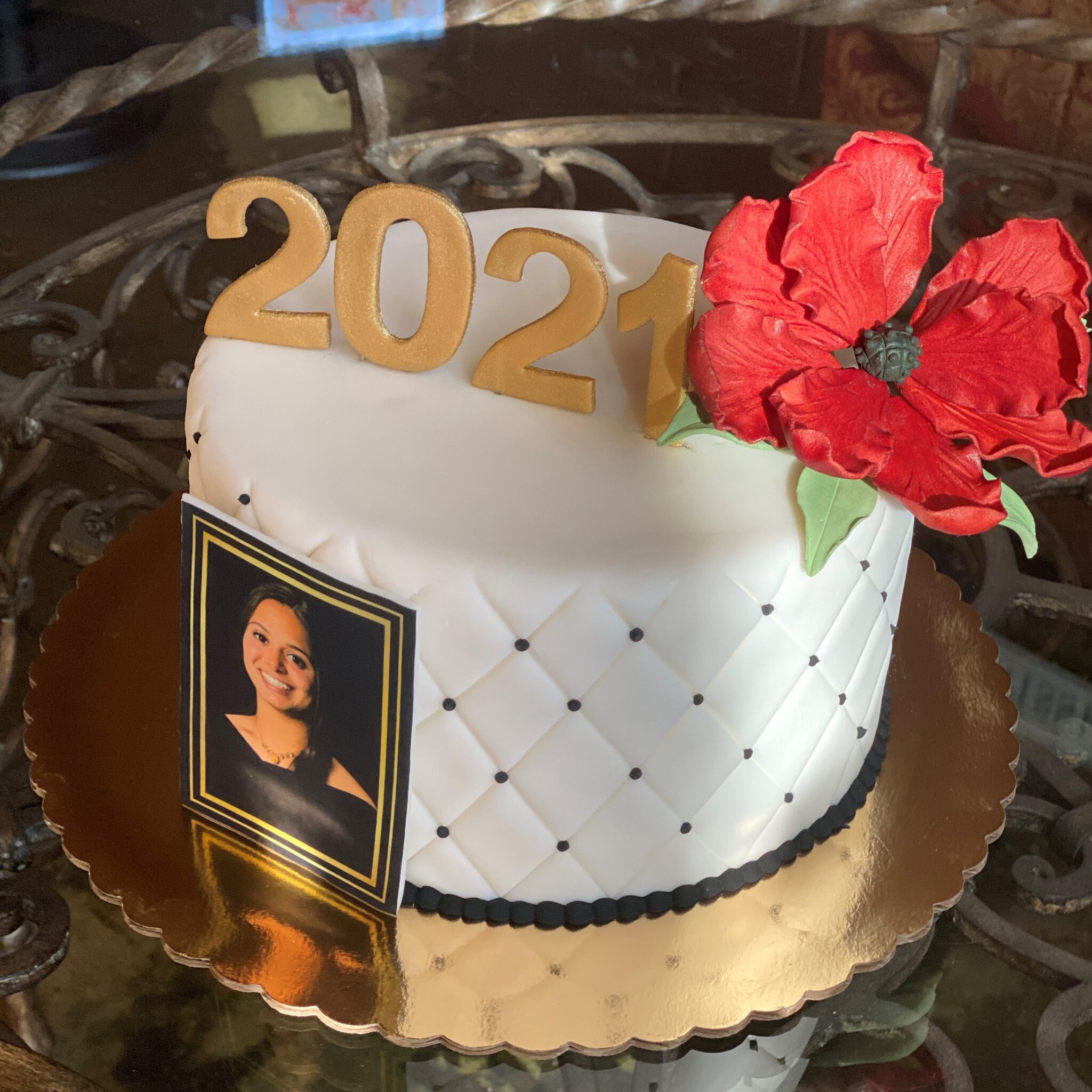 G-25 GRAD PORTRAIT CAKE — Amphora Bakery